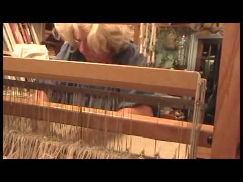 Nancy Today: Weaving how to Tie the warp to the front beam (weaving 115 ...