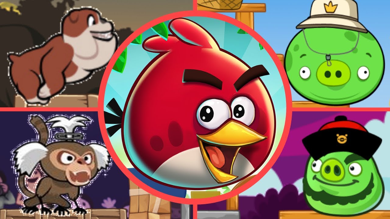 Angry Birds Maker Rio 20 - All Bosses (Luta dos Bosses) - YouTube