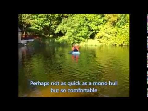 Amphicat super stable Twin Hull Kayak - YouTube