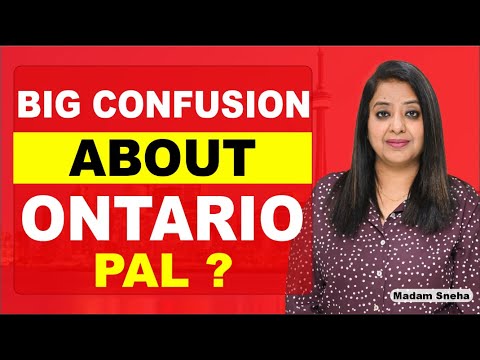 BIG CONFUSION ABOUT ONTARIO PAL ? | STUDY VISA UPDATES 2024 | USA ...