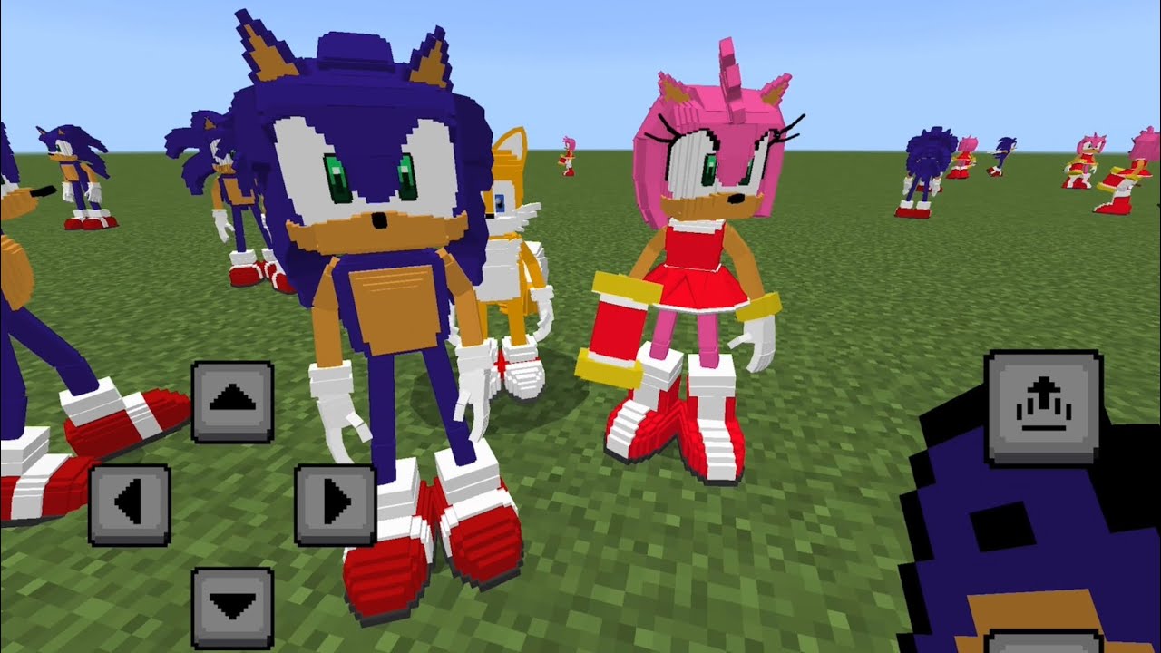 Minecraft Trying Out Sonic Adventure Addon Mod - YouTube