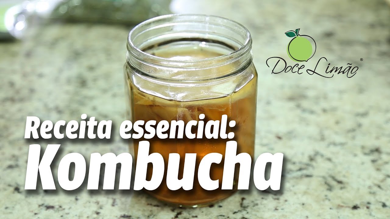 Receita básica de kombucha (bônus: moringa e suco) - YouTube