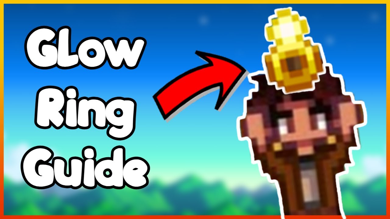 How To Get The Glow Ring Fast In Stardew Valley! - YouTube
