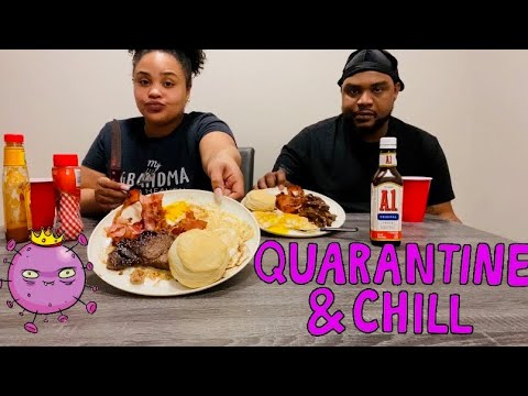 Quarantine & Chill /Late night Breakfast 🍳 - YouTube