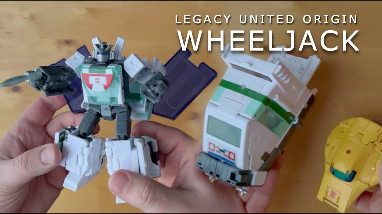 Transformers Legacy United Origin Wheeljack Unboxing - YouTube