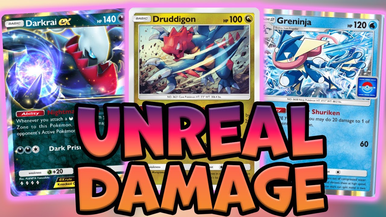 This Darkrai EX Deck Is Super Powerful - Darkrai EX With Greninja Is ...