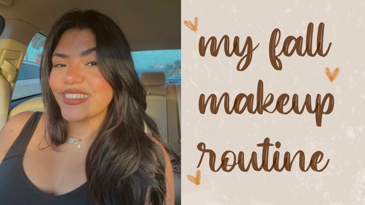 SUPER FAST FALL MAKEUP ROUTINE - YouTube