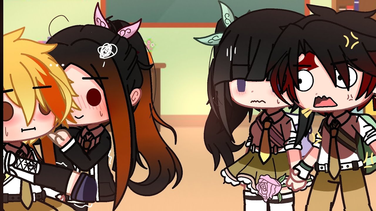jealous nezuko ★| ZenNezu Zenitsu x Nezuko | Demon Slayer | Gacha Club ...