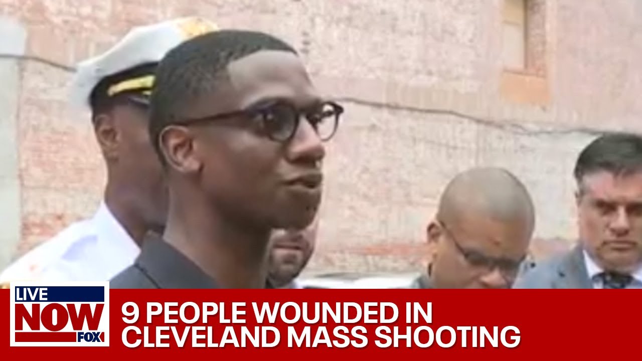 Cleveland mass shooting: 9 people injured | LiveNOW from FOX - YouTube