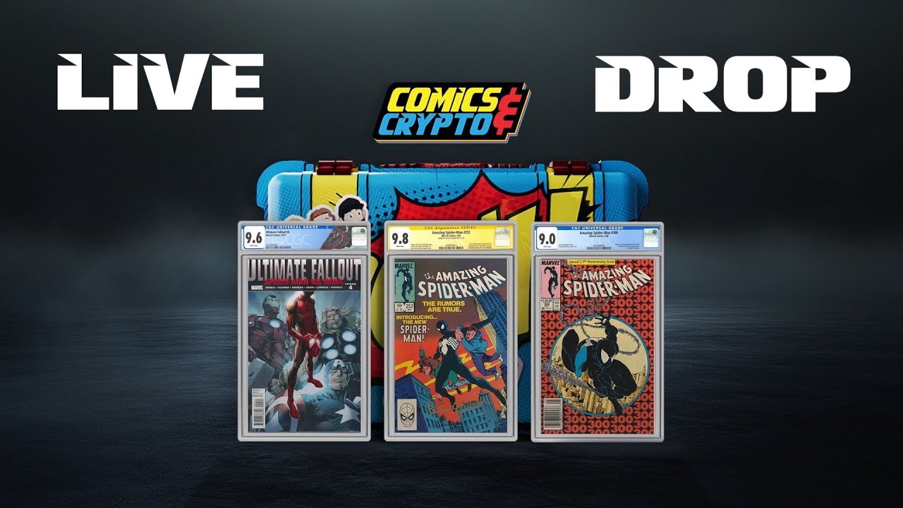 Fanable Drop Lounge - Comics & Crypto Curated Drop - YouTube