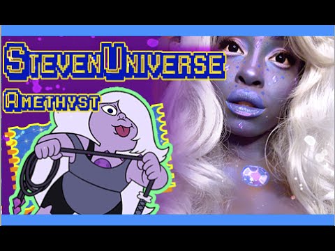 Amethyst Steven Universe Makeup tutorial - YouTube