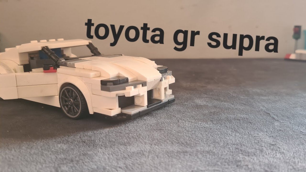 how i made my lego gr supra | opening doors - YouTube
