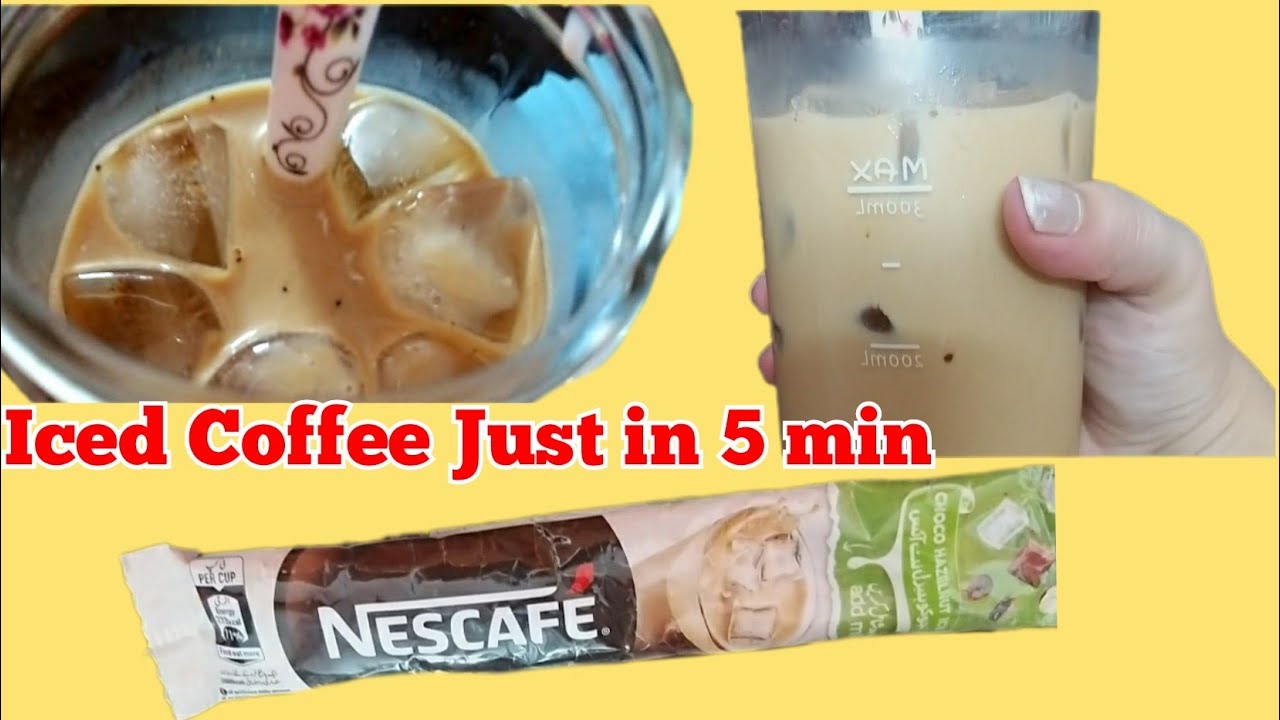 Nescafe Cold Coffee || Choco Hazelnut Ice || Iced Coffee | by ...