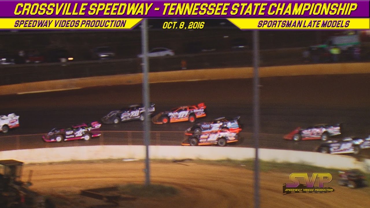 Crossville Speedway | SPORTSMAN FEATURE | Oct 8 , 2016 - YouTube