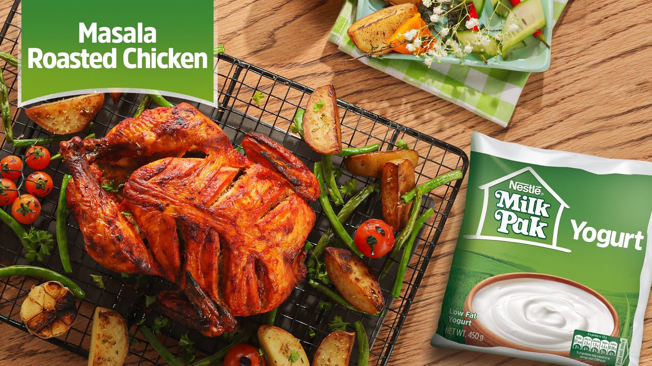 Masala Roasted Chicken | NESTLÉ MILKPAK Yogurt - YouTube