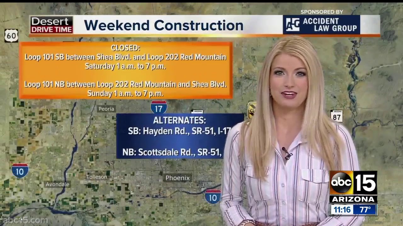Weekend traffic advisory for Oct 18-20 - YouTube