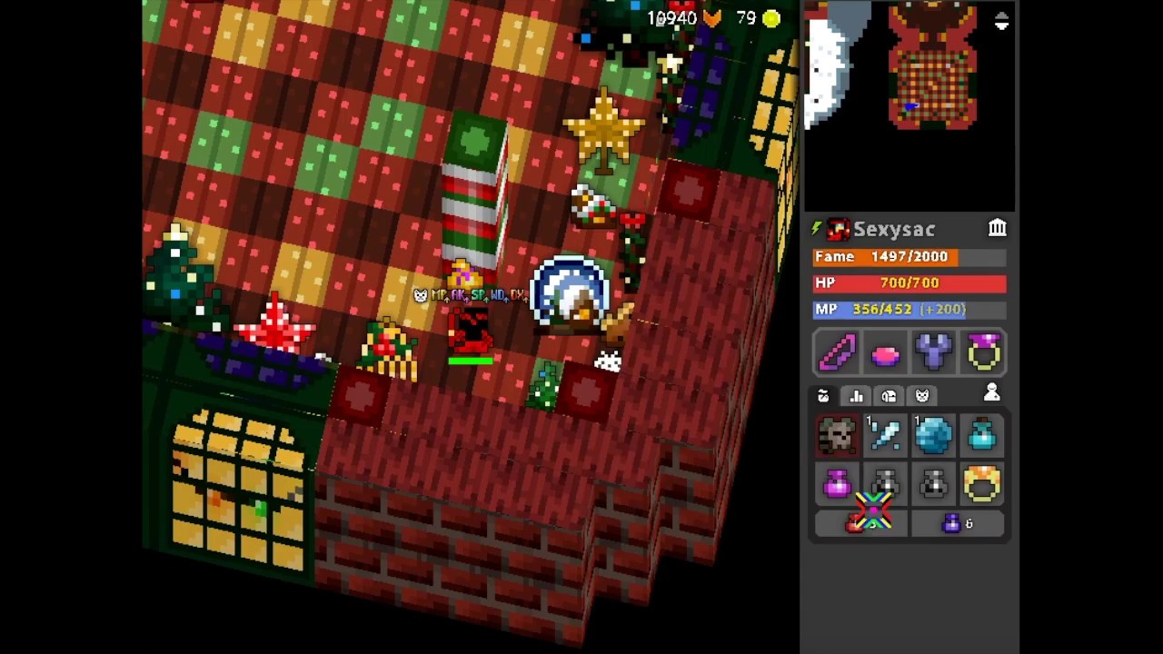 Rotmg Santa's Workshop Perfect Run - YouTube