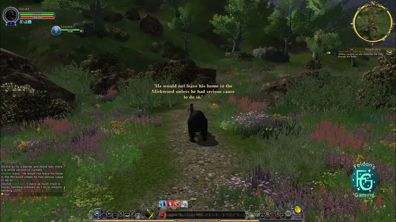 Why Every Player Needs to Try LOTRO's New Beorning Race/Class - YouTube