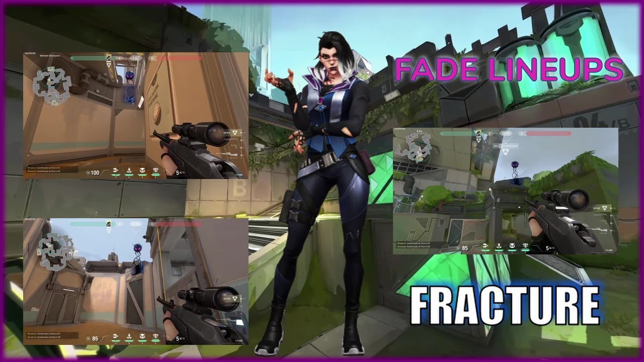 VALORANT FADE LINEUPS FRACTURE in 2022 - YouTube