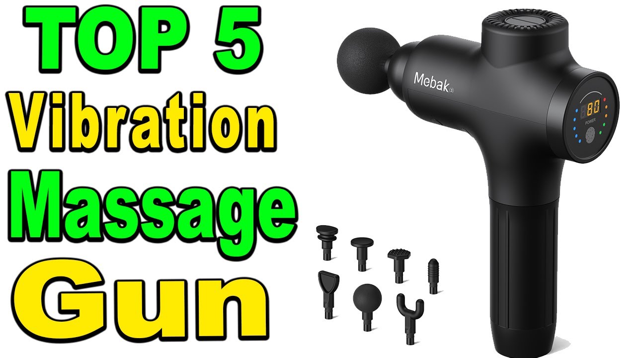 Top 5 Best Vibration Massage Gun Review 2023 - YouTube