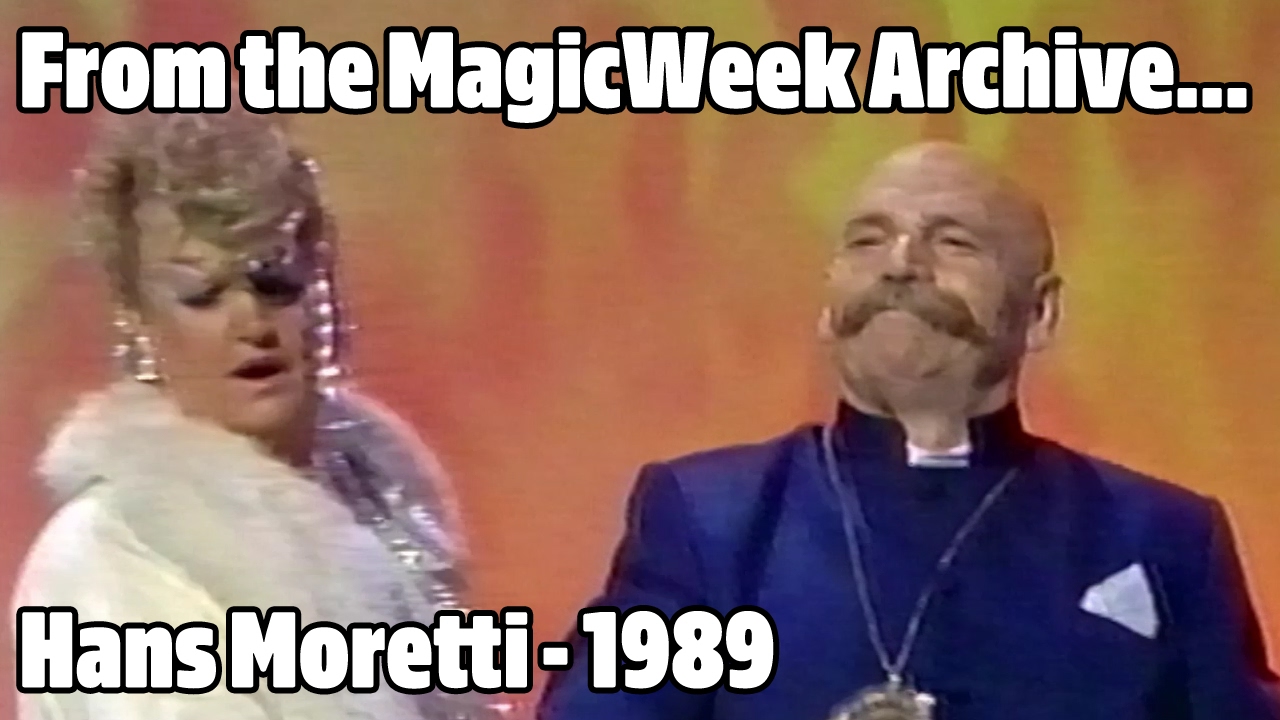 Hans Moretti - Magician & Illusionist - The Best of Magic - 1989 - YouTube