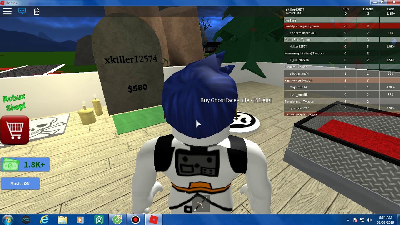 Review roblox /😈Super Horror Tycoon😈 - YouTube