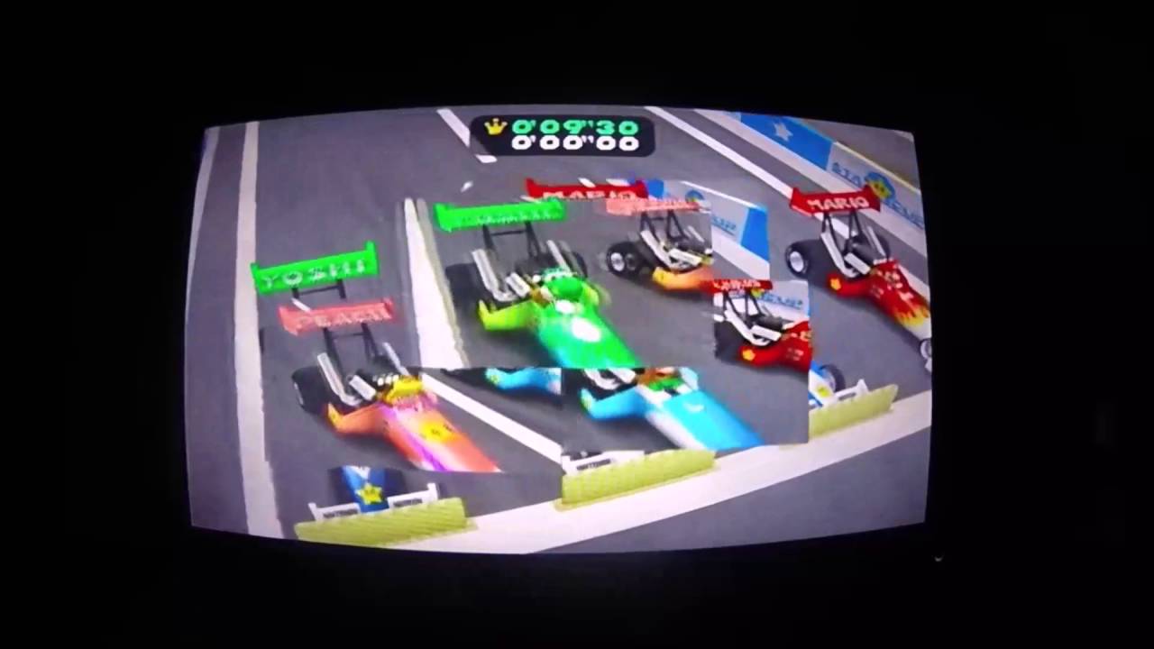 Mario Party 4 Minigame- Mario SpeedWagon - YouTube