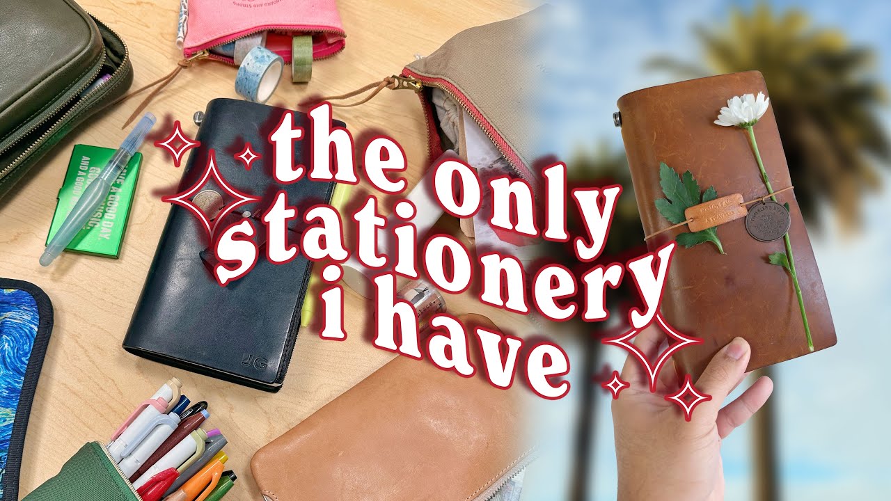 The ESSENTIAL STATIONERY to Keep When Moving ️ - YouTube