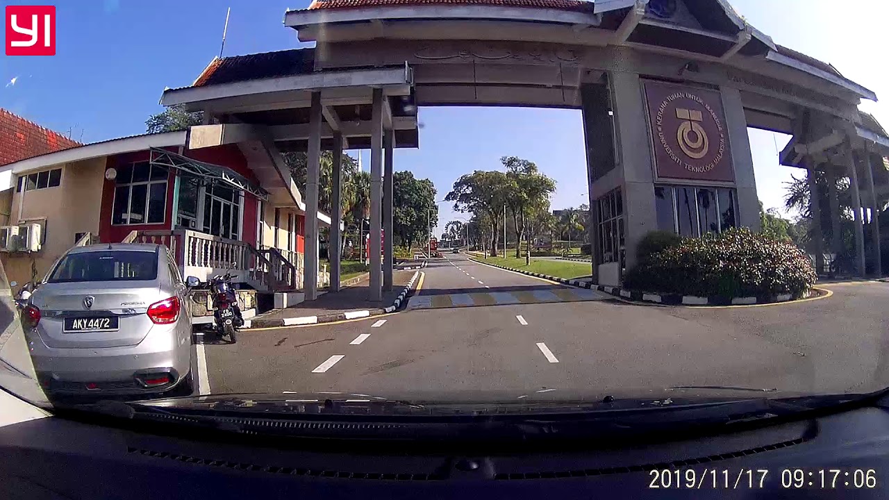 UTM Skudai entrance. Universiti dalam taman. - YouTube
