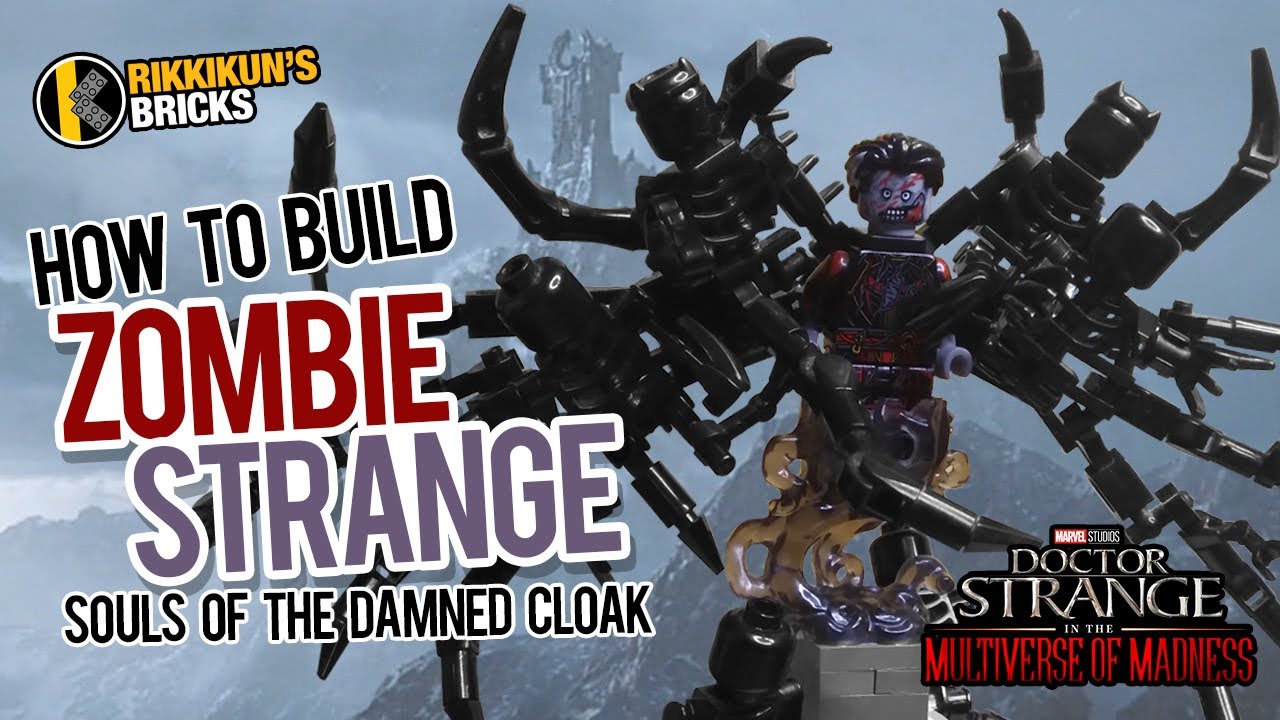 LEGO How to build ZOMBIE DOCTOR STRANGE | MoC Cloak - YouTube