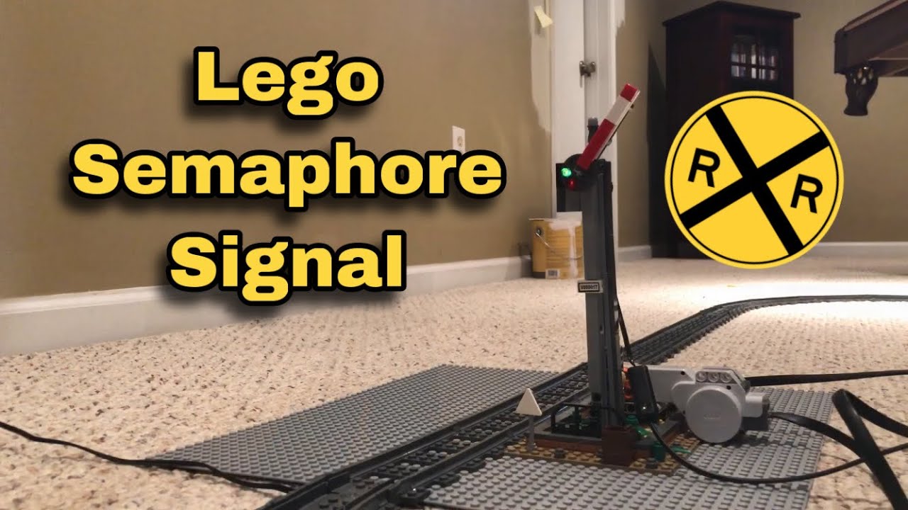 LEGO Semaphore Signal - YouTube