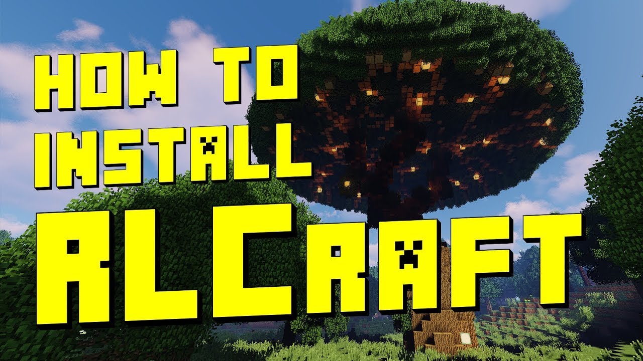 របៀបដាក់ mod RL Craft!! 😍 - 4K Video How to Download RL Craft - YouTube