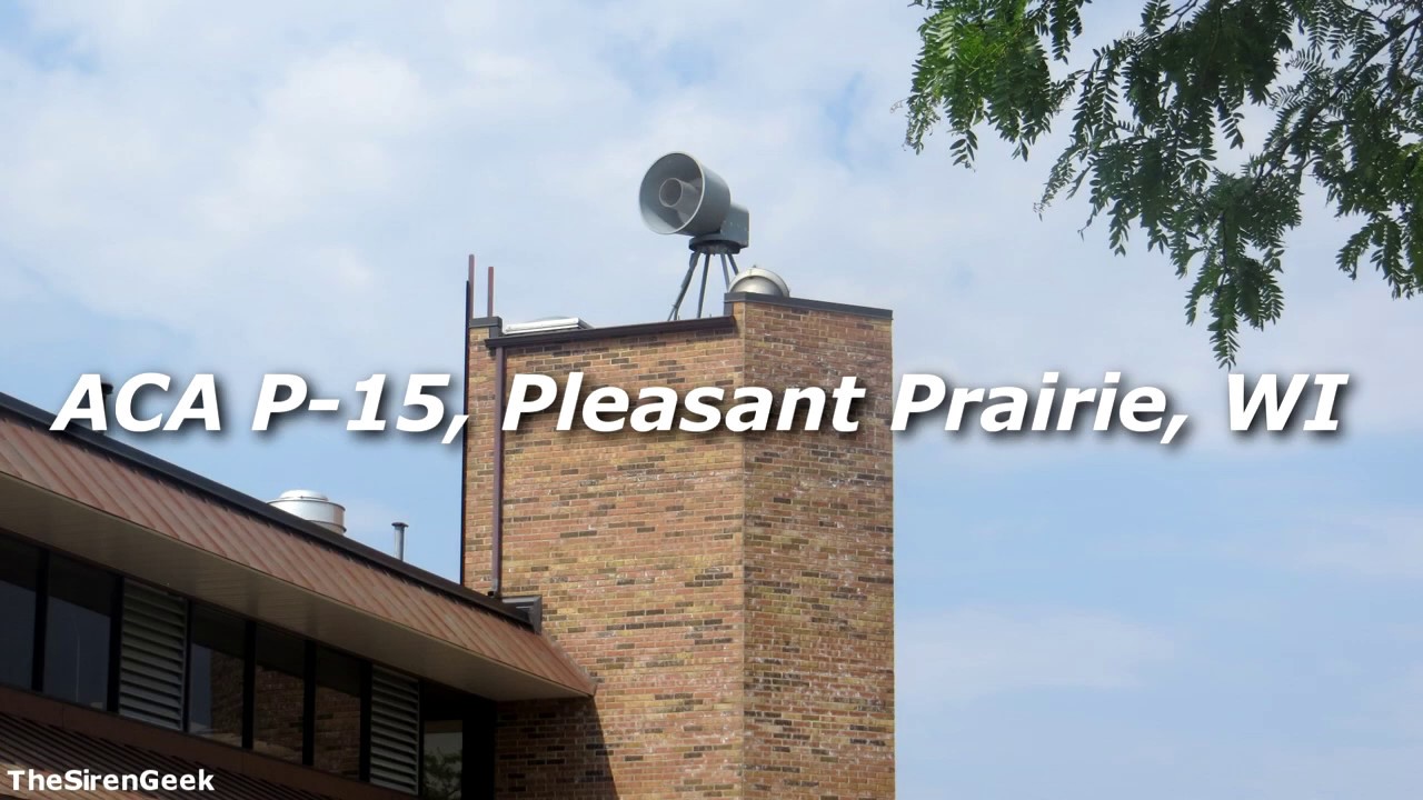 ACA P-15, Pleasant Prairie (Kenosha Co.), WI - Attack - Monthly Siren ...
