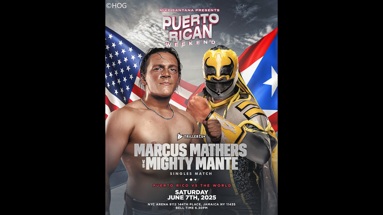Mantequilla v Marcus Mathers / Singles Match / HOG Mike Santana ...