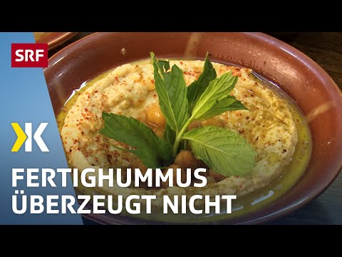 Hummus im Test: Geschmack überzeugt nicht | 2018 | Kassensturz | SRF