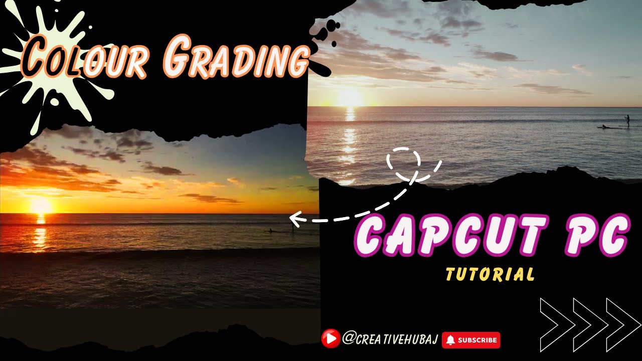 Color Grading Tutorial CAPCUT PC |How to do Color Grading in Videos# ...