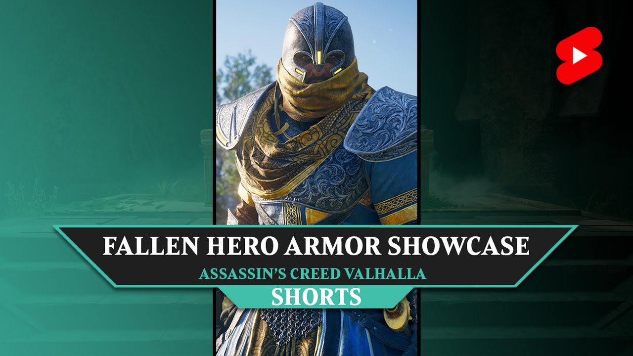 Fallen Hero Armor Showcase - Assassin’s Creed Valhalla #shorts - YouTube