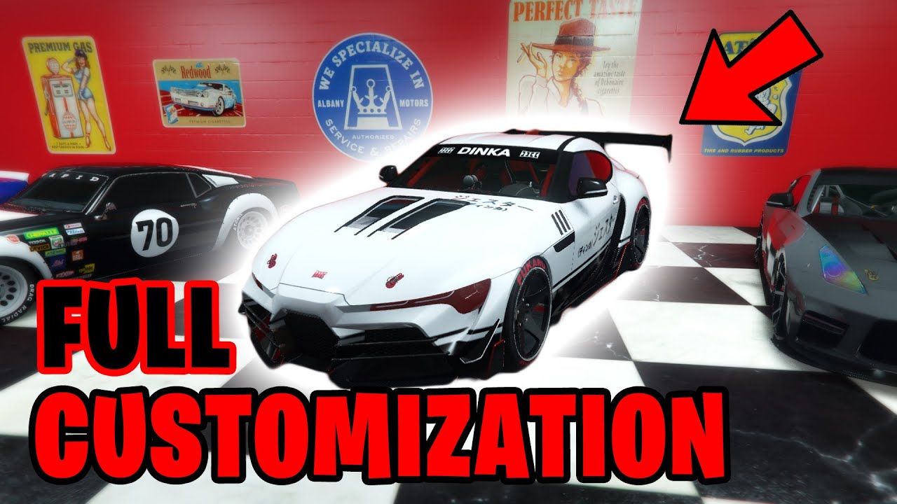 Dinka Jester RR (Toyota Supra) Full Customization! | GTA Online Tuners ...