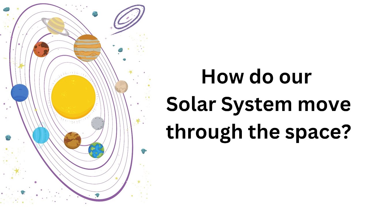 How do the Sun, planets and other bodies move through the space? - YouTube