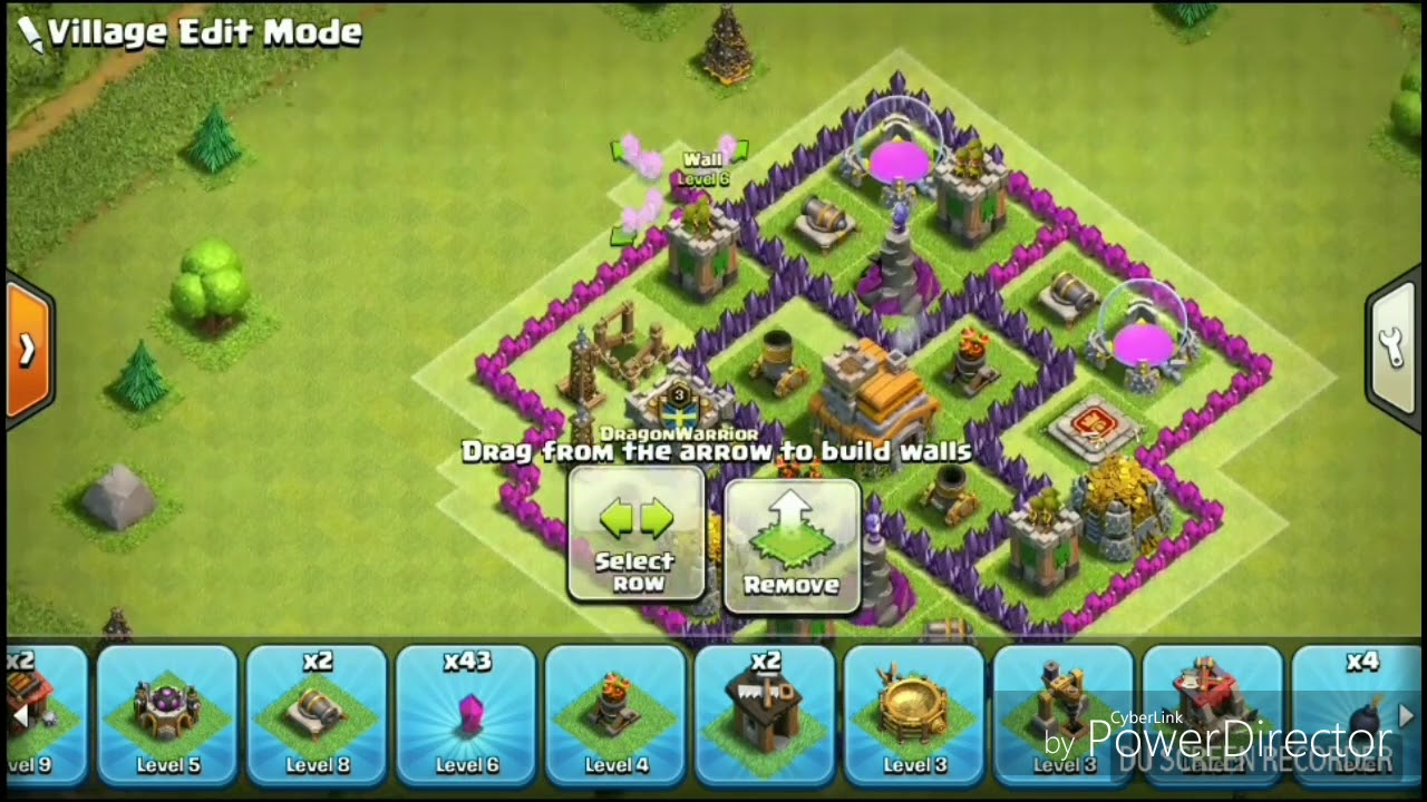New meta base Town Hall 7 Clash of Clans - YouTube