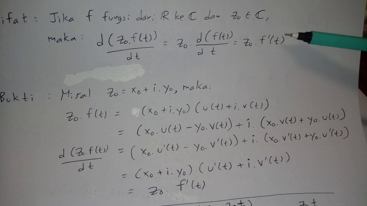 Integral Fungsi Bernilai Kompleks atas Variabel Real (Part 2) - YouTube