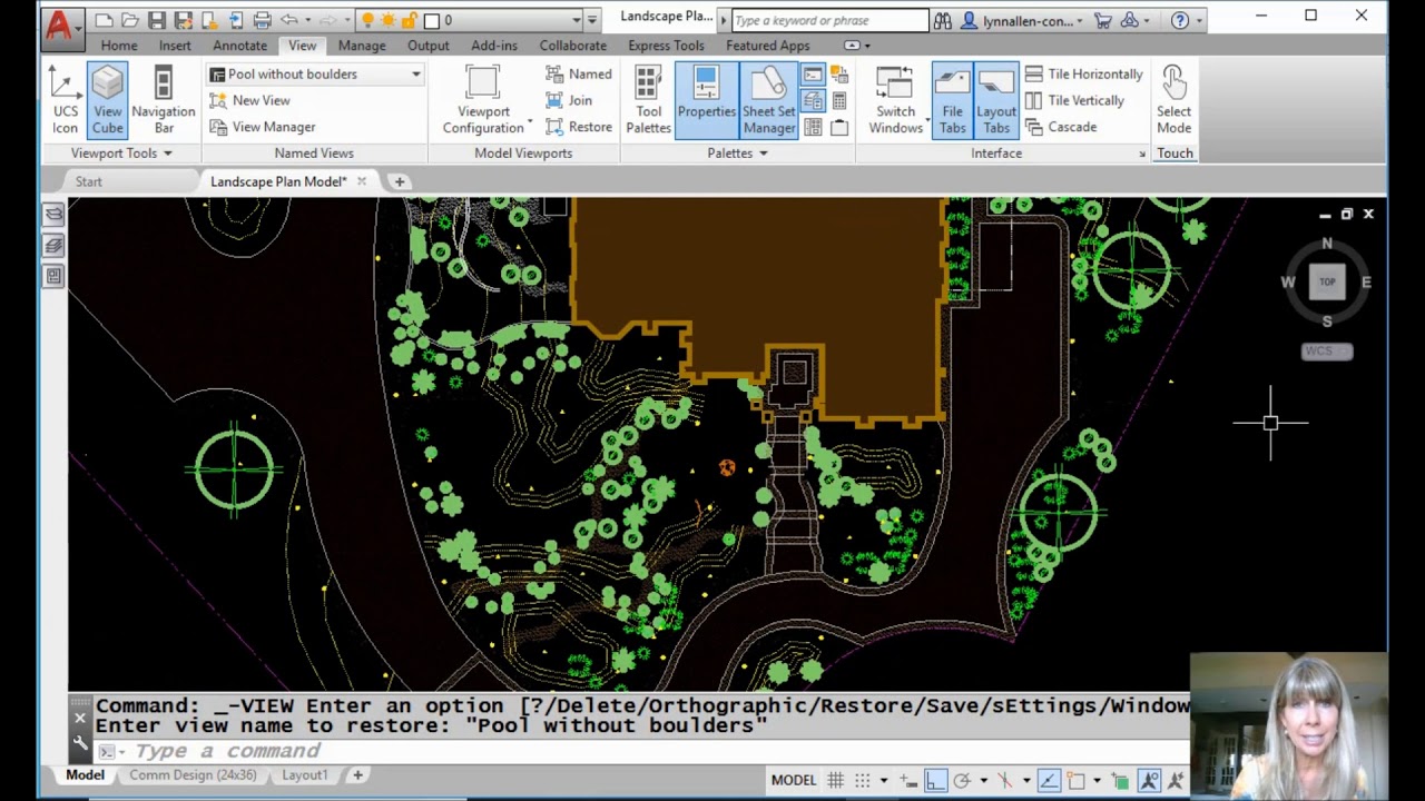 AutoCAD Video Tips Save Layer States With Named Views Lynn Allen autocad-video-tips-save-layer-states-with-named-views-lynn-allen