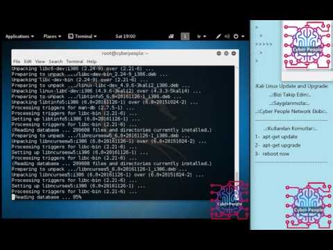 Kali Linux Update & Upgrade -Türkçe-