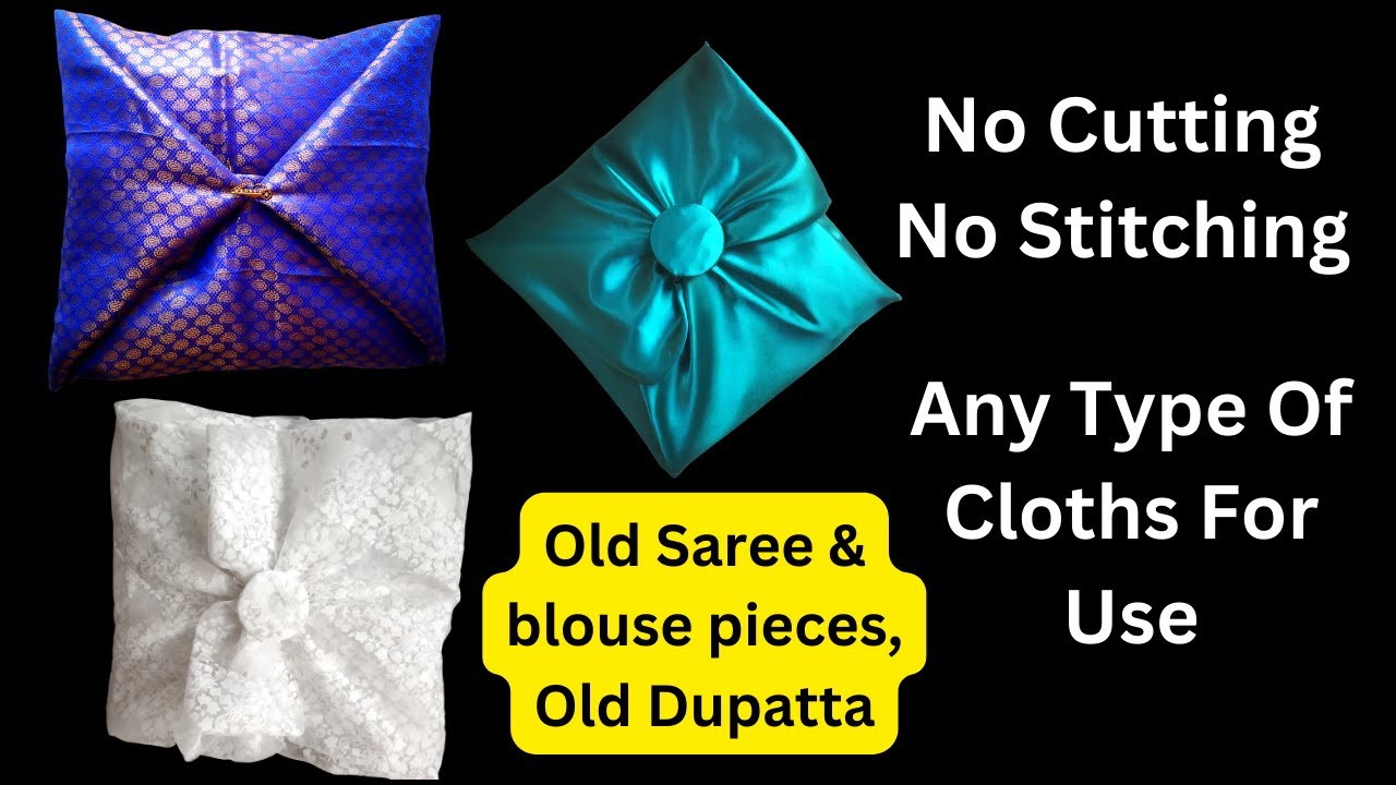 Any Type Of Cloths For Use - DIY Clothes Reuse Ideas- No Cutting No ...
