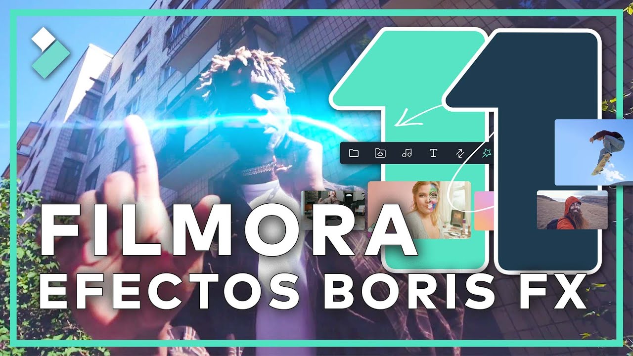 Nuevos Efectos Boris FX y New Blue en Filmora 11 | Wondershare Filmora 11 - YouTube