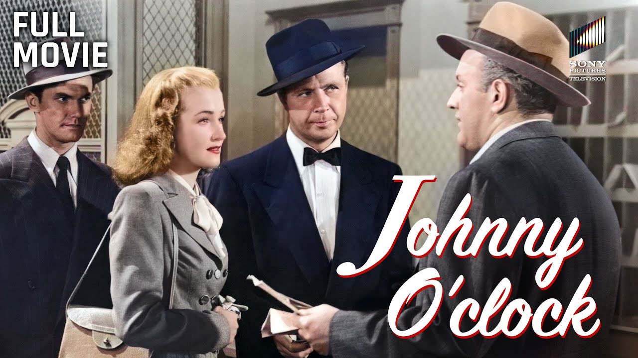 Johnny O'Clock | Full Movie | Starring Dick Powell, Evelyn Keye & Lee J ...