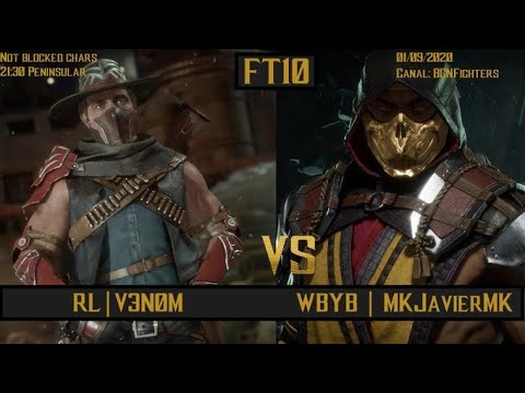 Showmatch FT10 MK11 - WBYB | MK Javier MK vs RL | V3N0m - YouTube