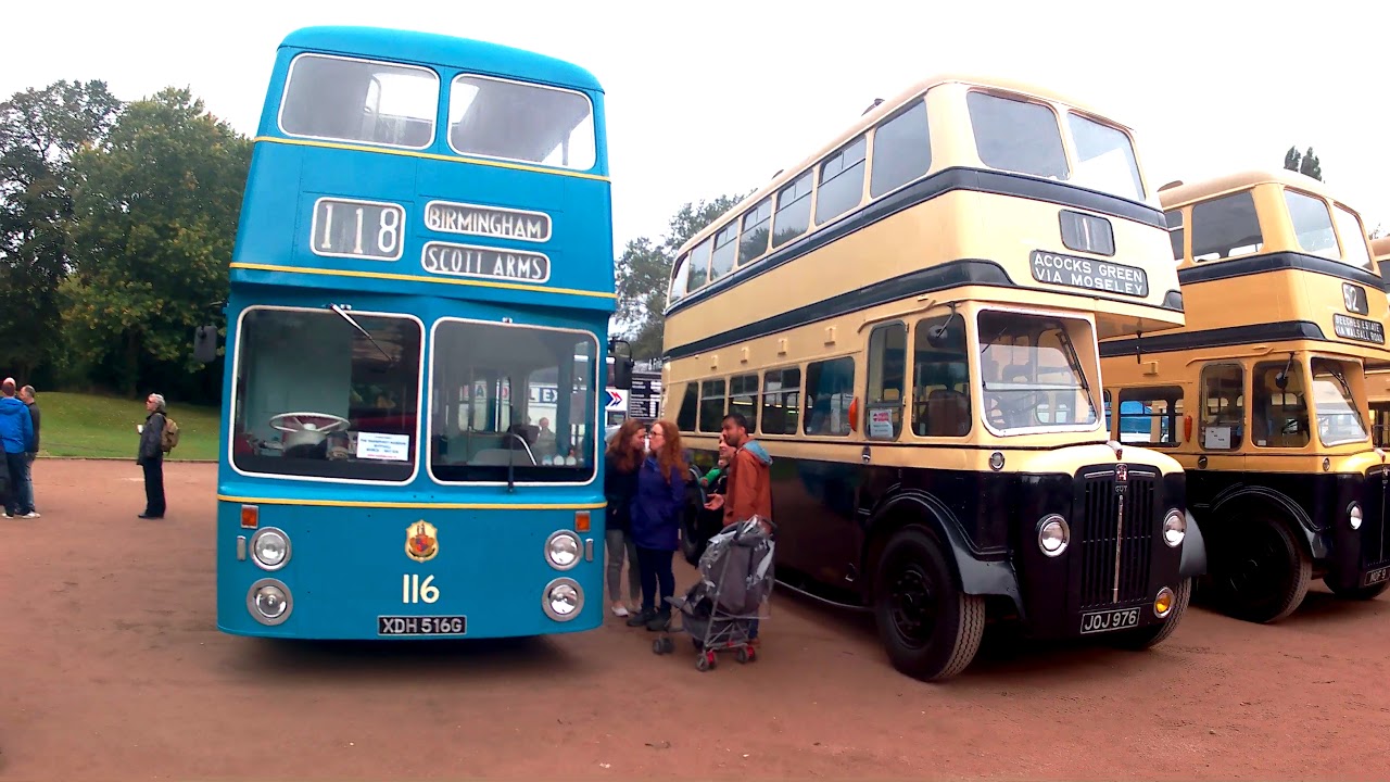 Birmingham Bus Bash - Cannon Hill Park - 10th September 2017 - YouTube