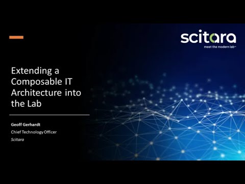 Extending a Composable IT Architecture into the Lab | Geoff Gerhardt ...