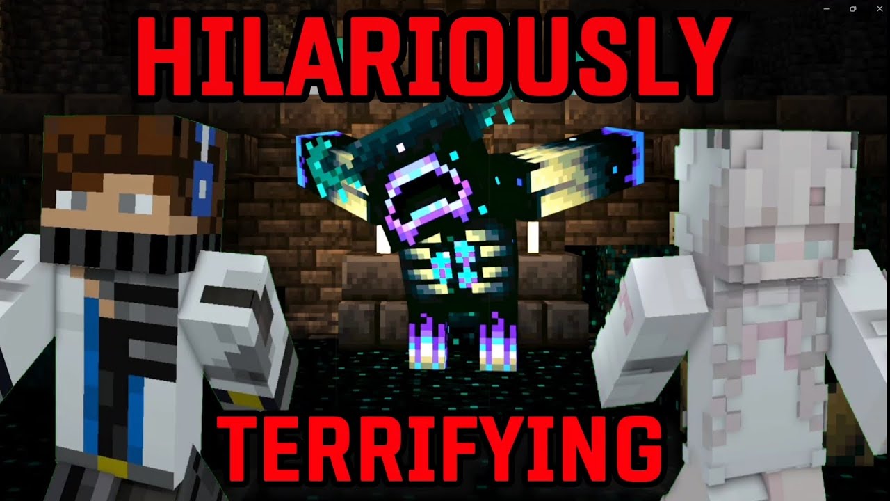 We HILARIOUSLY Explored Minecraft’s DEADLIEST Structure (The Warden ...